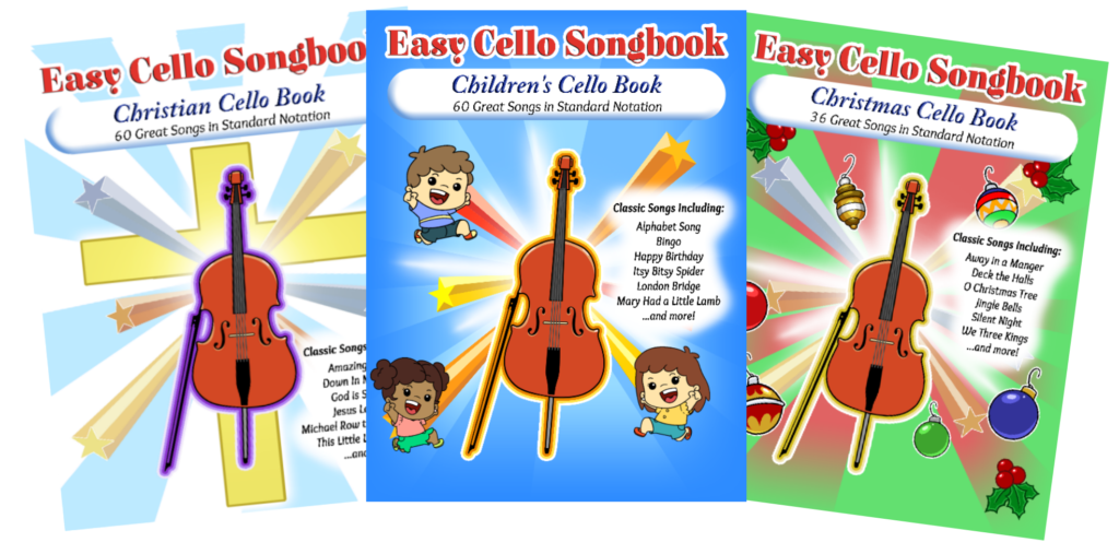 Easy Cello Songbooks for Children and Beginners