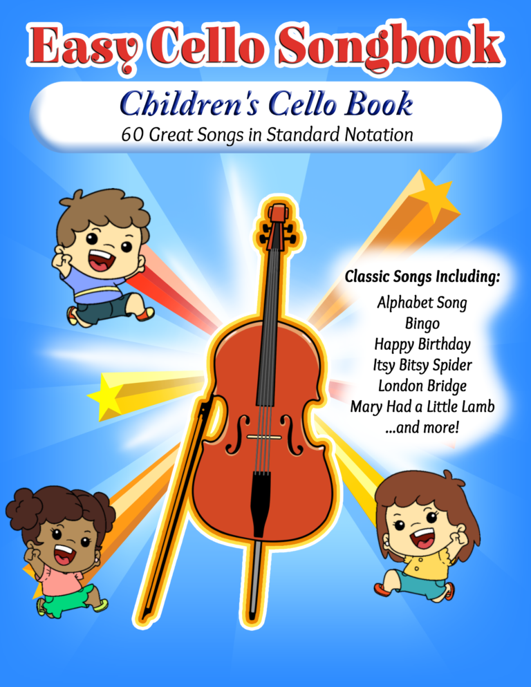 Easy Cello Songbooks for Children and Beginners