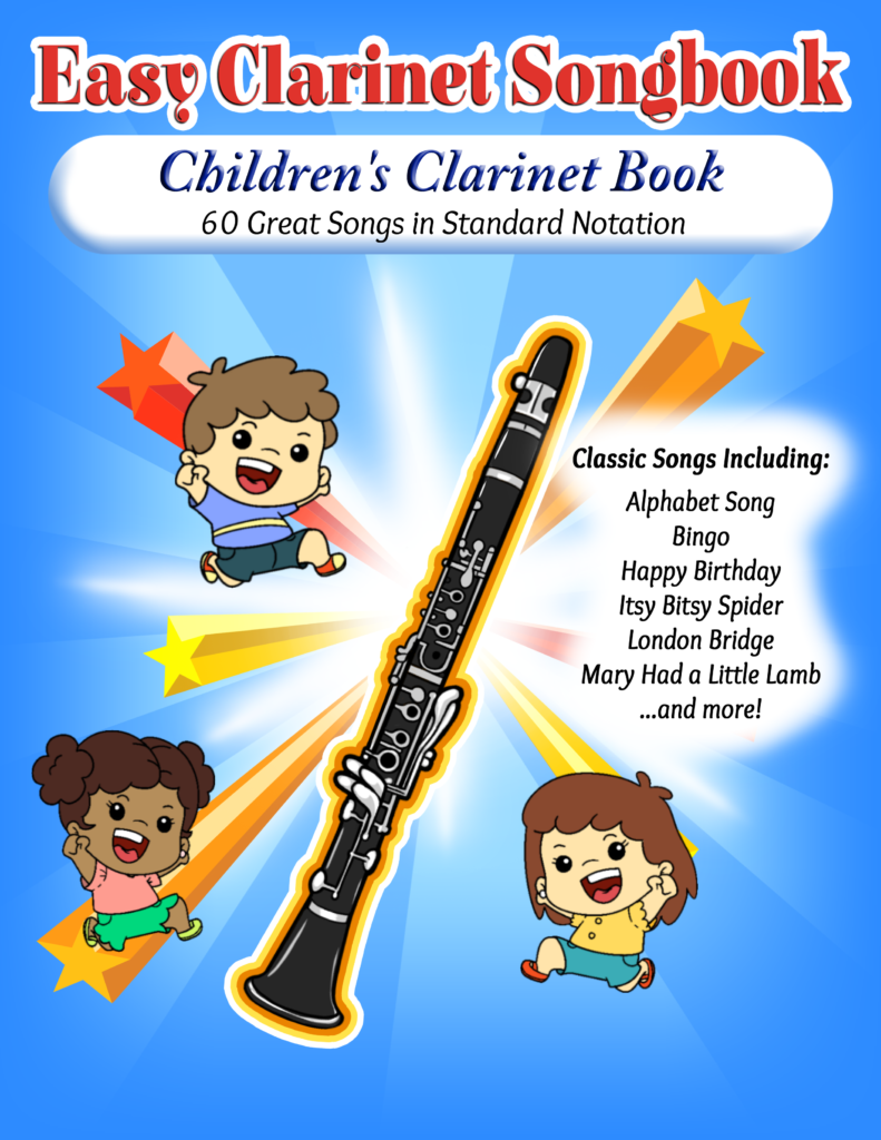 Easy Clarinet Songbooks for Children and Beginners